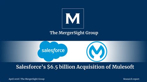 Salesforces 65 Billion Acquisition Of Mulesoft