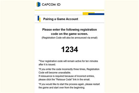 CAPCOM ID Link A Platform Account To Your CAPCOM ID In Game