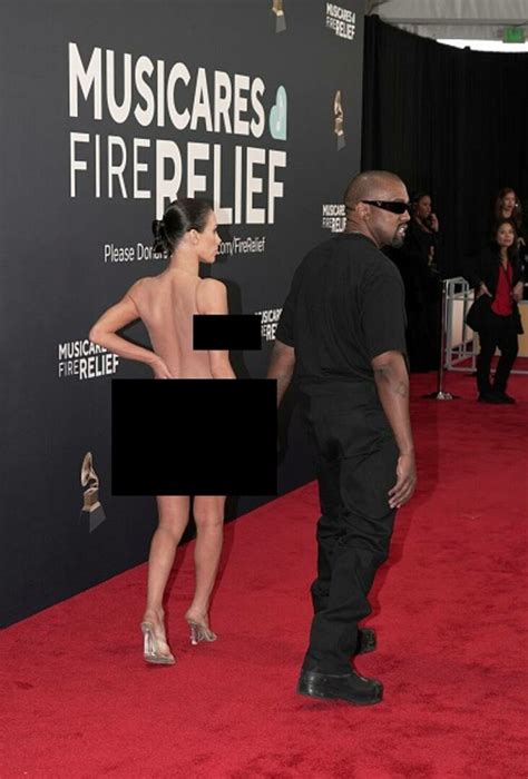 Kanye West și Bianca Censori apariție controversată la Premiile Grammy