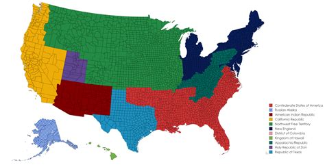 My Take On A Possible Balkanization Of The Us Ralternatehistory