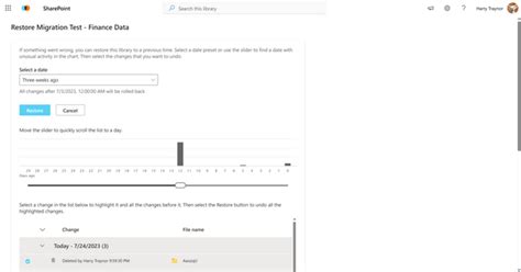 How Do You Restore Items From The Sharepoint Recycling Bin In A Filtered Manner