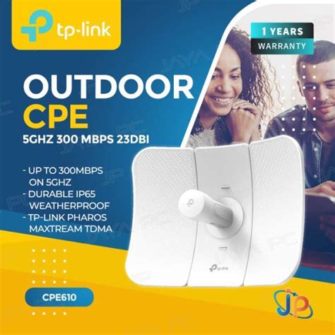 Promo Cpe610 Outdoor Cpe Access Point 5ghz 300mbps Diskon 23 Di Seller