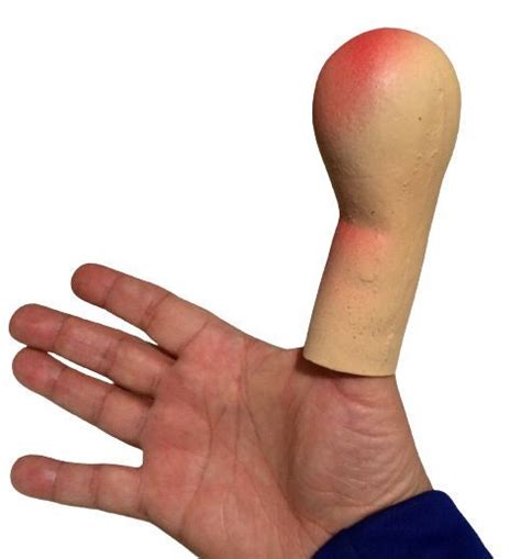 Deluxe Latex Jumbo Thumb Rubber Giant Funny Prop Magic Trick Fake Clown Costume Accessory Gag