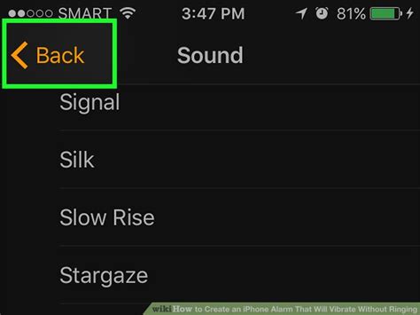 How To Create An IPhone Alarm That Will Vibrate Without Ringing