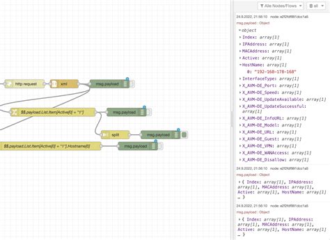 Split Array And Objects General Node Red Forum