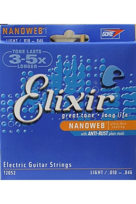 Elixir 12052 Nanoweb Light Elektro Gitar Teli 10 46 Fiyatı Yorumları