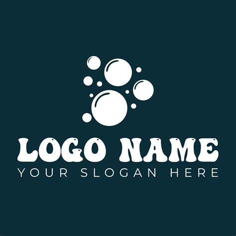 Modern Bubble Logo Design For Business And Company 47194086 Vector Art