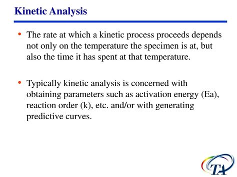 PPT Thermogravimetric Analysis Theory Operation Calibration And Data Interpretation