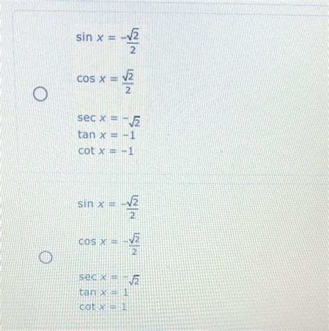 Solved For Angle X Cscx And The Terminal Side Lies In Chegg Com