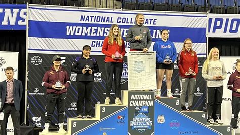 North Central College Womens Wrestling Wins First National