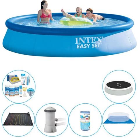 Offre Spéciale Intex Piscine Easy Set Ronde Intelligente 396x84 Cm