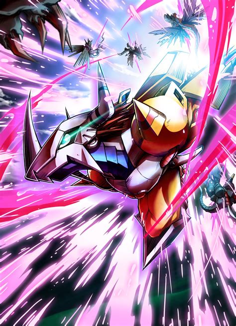 Wargreymon Megadramon And Gigadramon Digimon Drawn By Nomigid