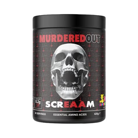 Murdered Out Screaam Foundry Gym Supplements