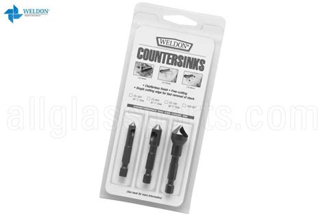 Weldon Csh Countersink Set All Glass Parts