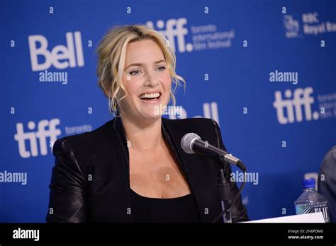 Actress Kate Winslet Participates In The Press Conference For Labor
