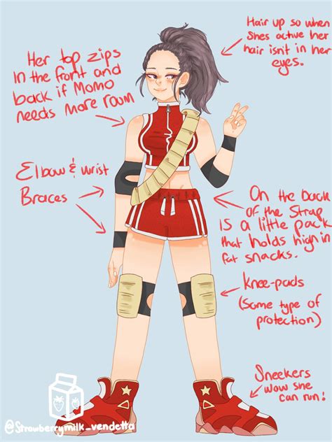 Day 22 Outfit Redesign Yaoyorozu Momo My Hero Academia Amino