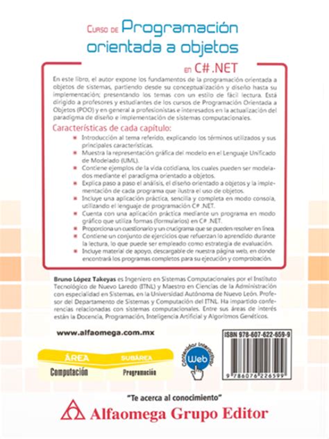 Curso De ProgramaciÓn Orientada A Objetos En C Net Ejemplos Con