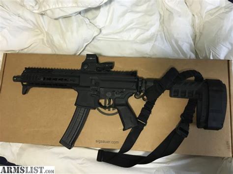 Armslist For Sale Sig Mpx 8” Barrel Folding Brace 9mm