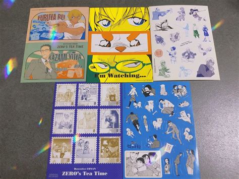 ゼロの日常 安室透 降谷零 松田陣平 ステッカー 書店フェア 非売品 By メルカリ
