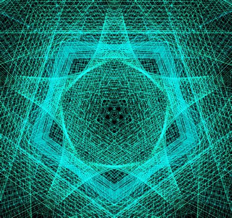 Matrix Fractal 2d Series 1 Digital Artist