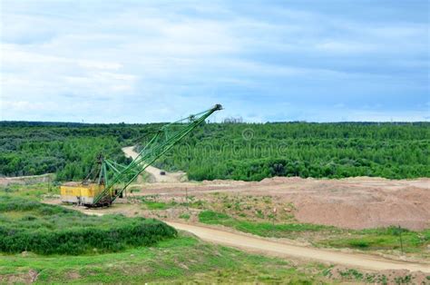 Mining Dragline Operation Stock Photos Free Royalty Free Stock