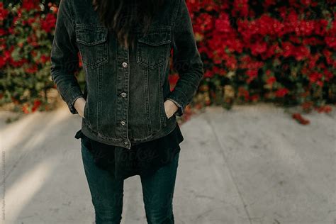 Woman Hiding Face With Hair By Stocksy Contributor Itla Stocksy
