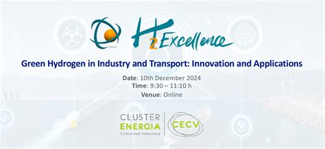 Webinar Green Hydrogen In Industry And Transport Innovation And
