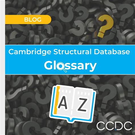 Ccdc The Cambridge Crystallographic Data Centre On Linkedin Cheminformatics