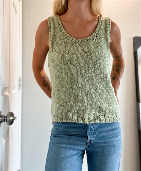 Sweater Vest Knitting Pattern The Modern Maker Co