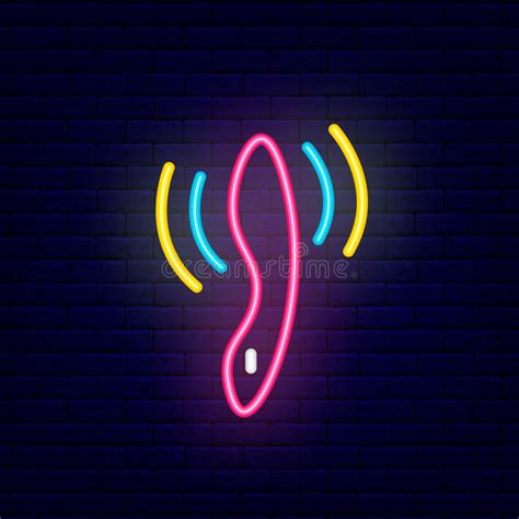 Adult Sexual Massager Neon Icon Sex Shop Toy Night Bright Signboard