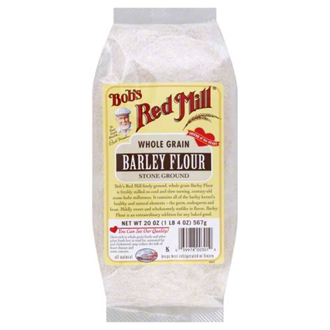 Buy Bobs Red Mill Barley Flour 20 Oz Fresh Farms Quicklly