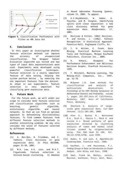 DOC A STUDY ON GENE SELECTION AND CLASSIFICATION ALGORITHMS FOR