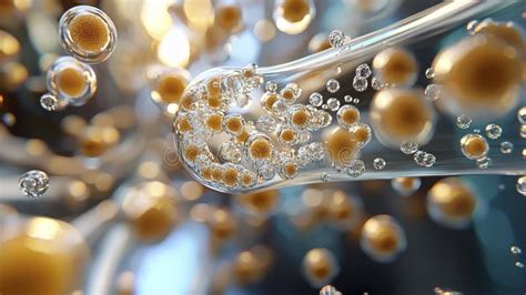 A Visual Representation Of Trapped Gas Illustrated Through A