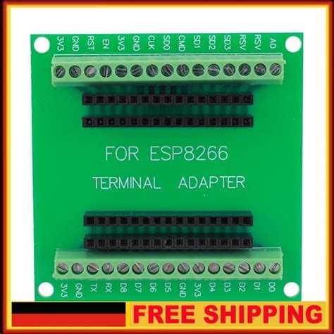 Esp8266 Breakout Board Gpio F R Esp8266 Esp 12e Nodemcu Development