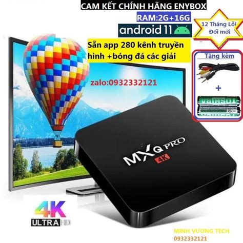 Android Tv Box Mxq Pro Ram 16256gb Smart Tivi Box 4k Wifi 5g Android
