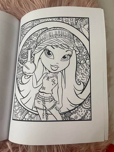 Black Bratz Coloring Pages