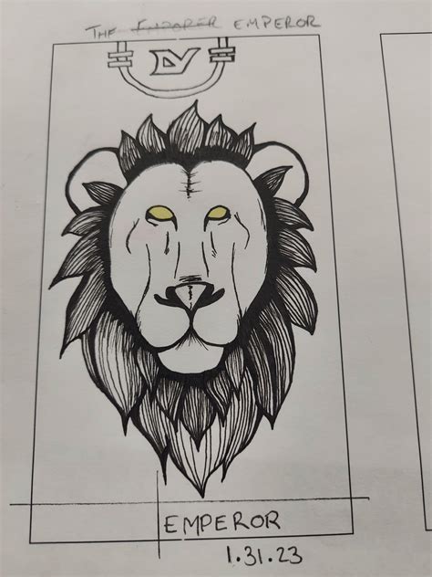 Emperor R Drawing
