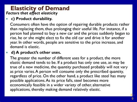 Elasticity Of Demand To Appreciate Demand Analysis You Should