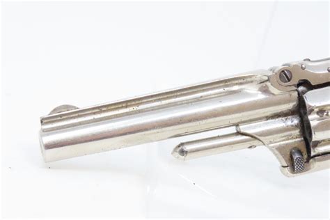 Smith Wesson No Third Issue Spur Trigger Revolver With Holster C RAntique