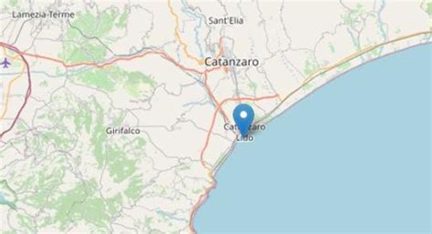 Nella Notte Scossa Di Terremoto Di Magnitudo Davanti Alla Costa Di Catanzaro Oggi Scuole