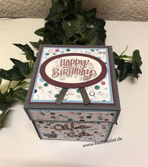Explosionsbox Zum Geburtstag