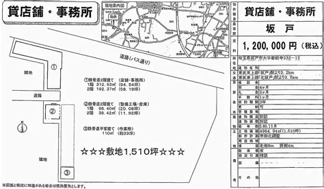 坂戸市大字善能寺232 12 坂戸駅 坂戸駅 貸店舗事務所 3棟一括貸 敷地1510坪の賃貸事務所貸事務所貸店舗の詳細テナント biz