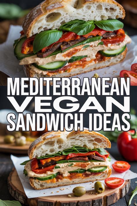 10 Mediterranean Vegan Sandwich Ideas For Quick Lunches