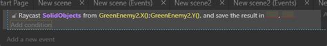 raycast help r gdevelop