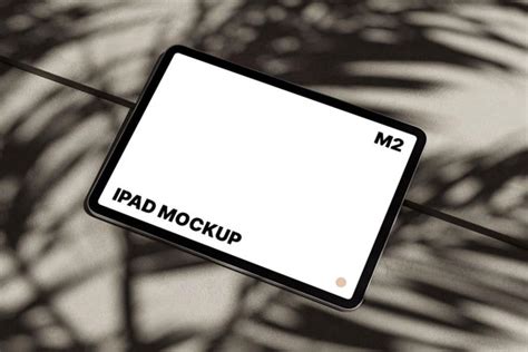 Perspective Vision Of M2 Ipad Pro Mockup On Concrete Free Download