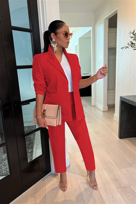 Fashion Suit Jacket Pants Two Piece Set Ay3106 Aphroditewholesales