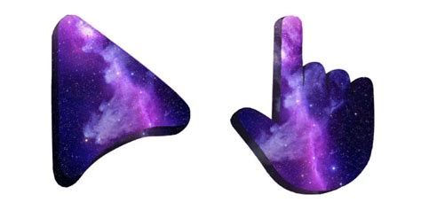 Purple Space Cursor Custom Cursor Purple Chrome Web Custom