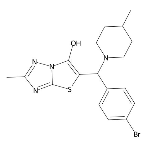 Buy 5 4 Bromophenyl 4 Methylpiperidin 1 Yl Methyl 2 Methylthiazolo