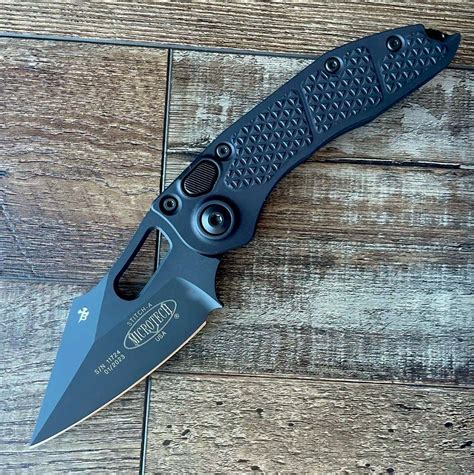 Microtech Stitch Automatic 375 169 1t Tactical Black