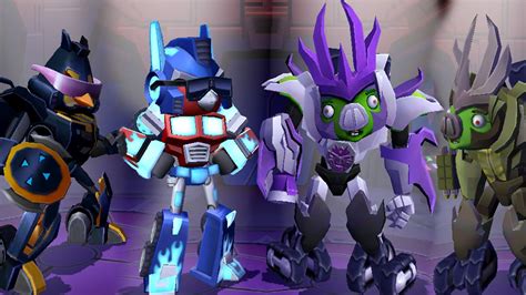 Angry Birds Transformers Transformers At Max Level Gameplay
